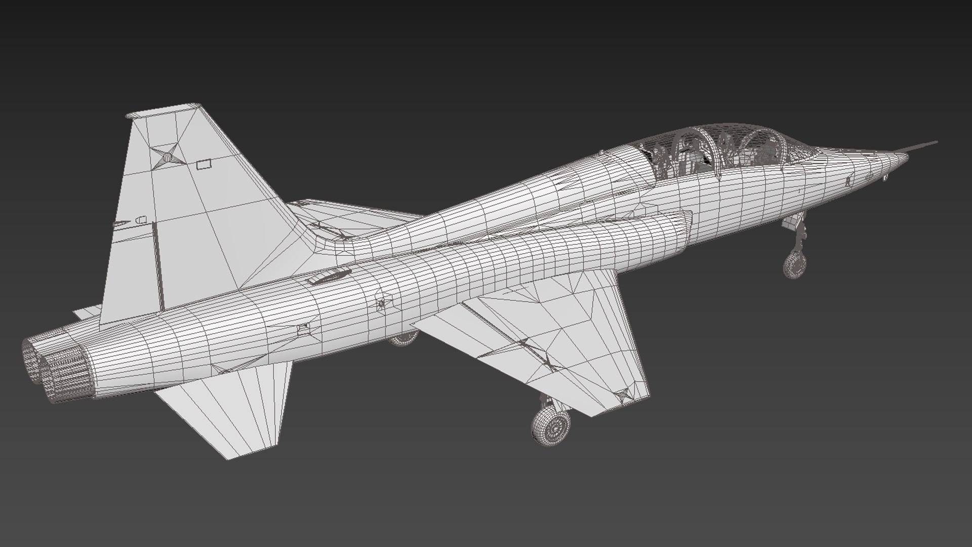 3D T-38 Talon - TurboSquid 2000869