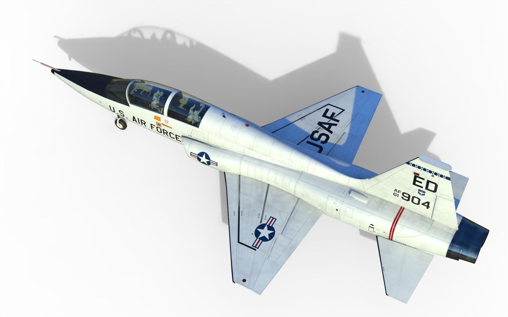 3D T-38 Talon - TurboSquid 2000869