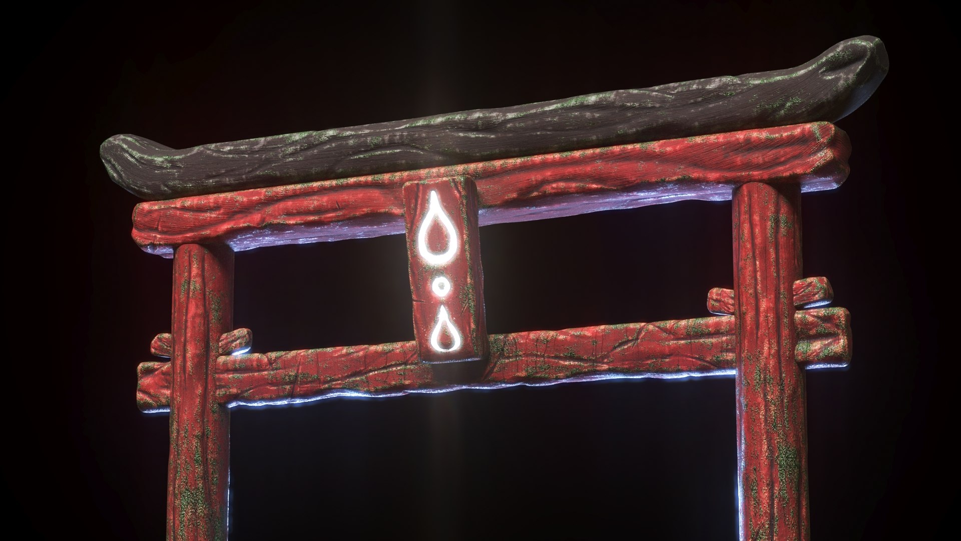 Chinese Torii Gate 3D Model - TurboSquid 1965654