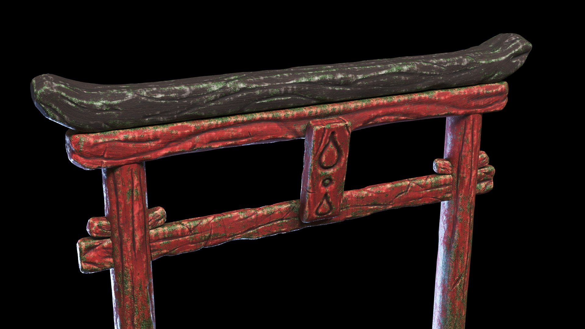 Chinese Torii Gate 3D Model - TurboSquid 1965654