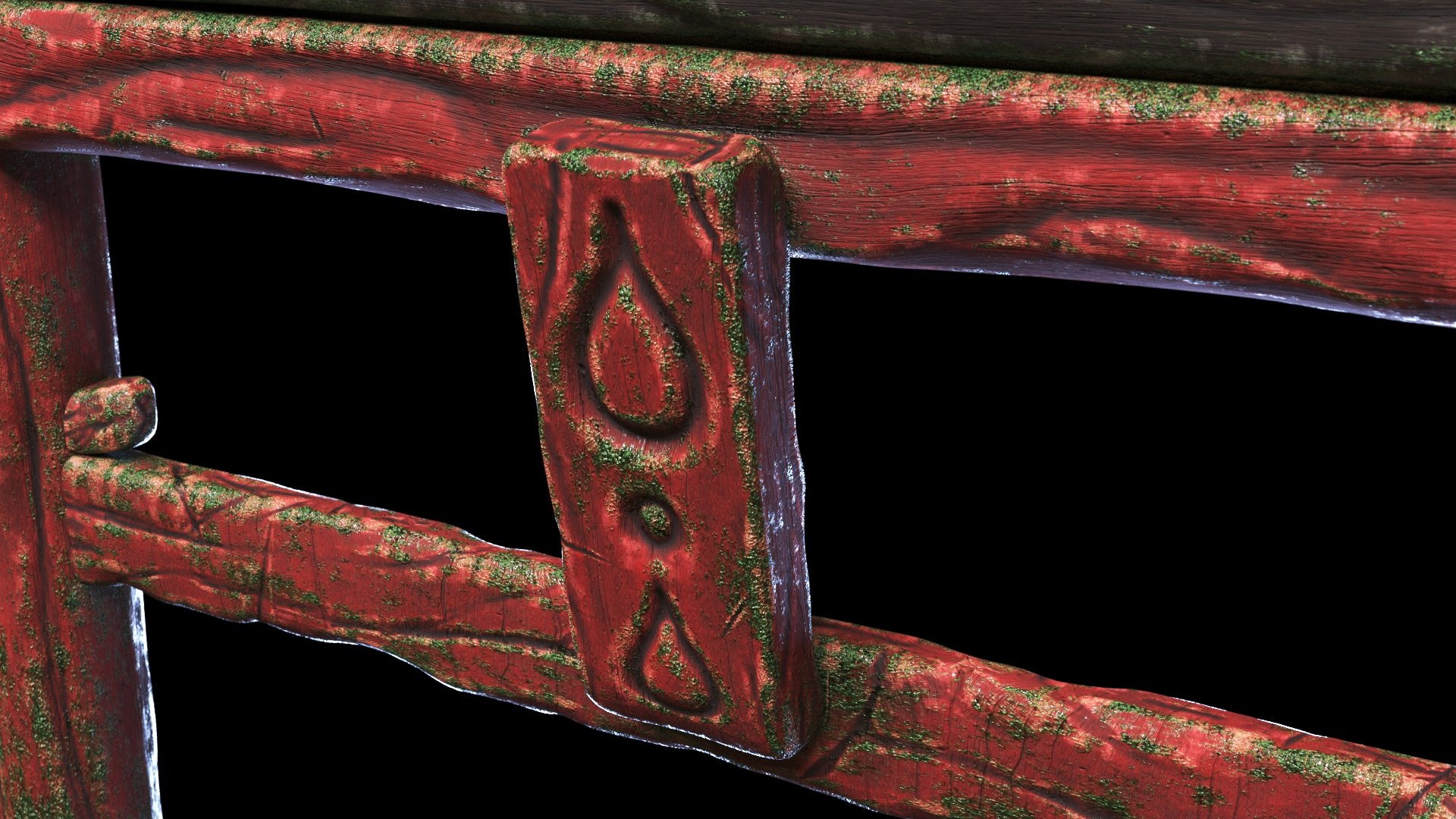 Chinese Torii Gate 3D Model - TurboSquid 1965654