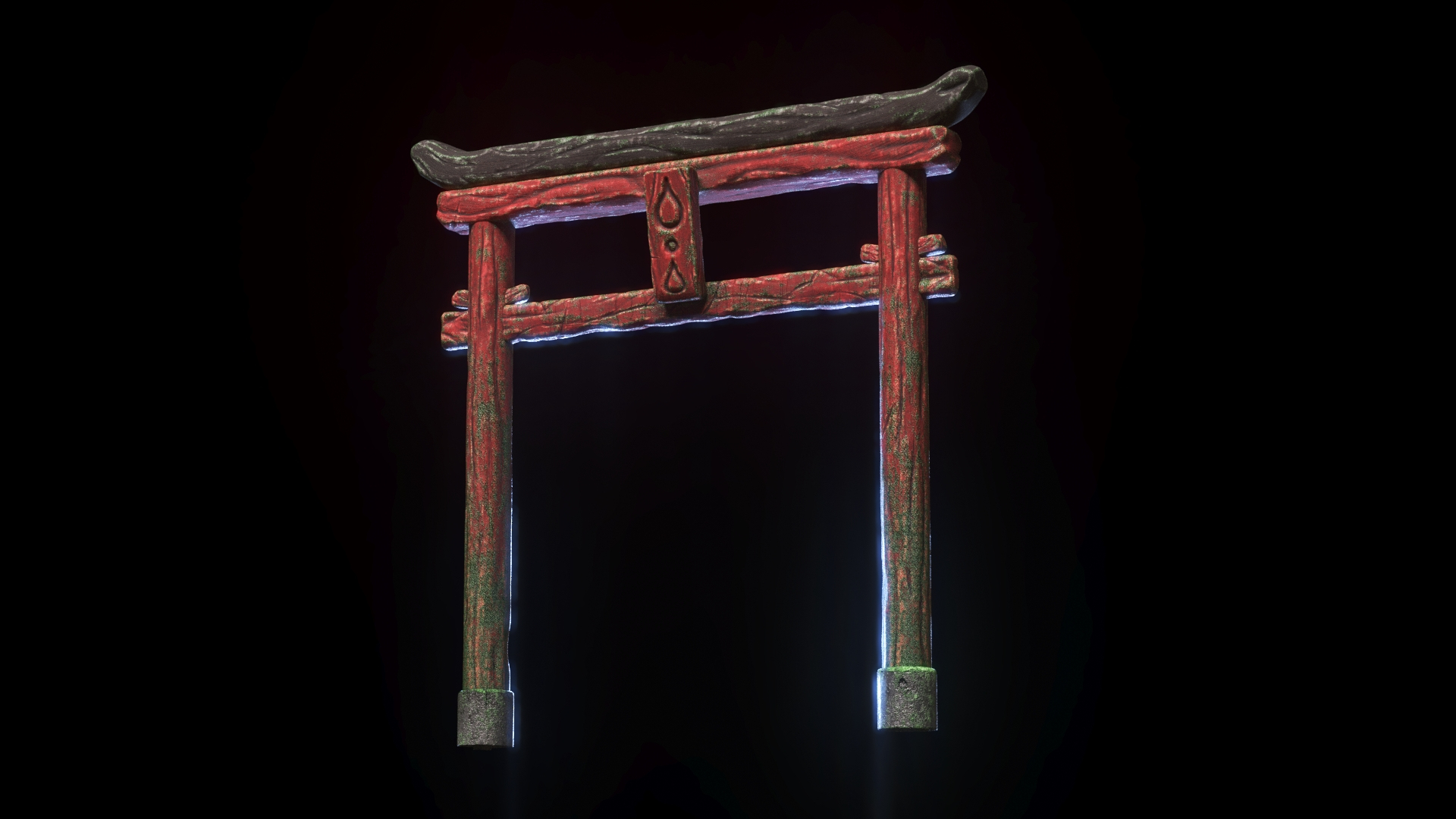 Chinese Torii Gate 3D Model - TurboSquid 1965654