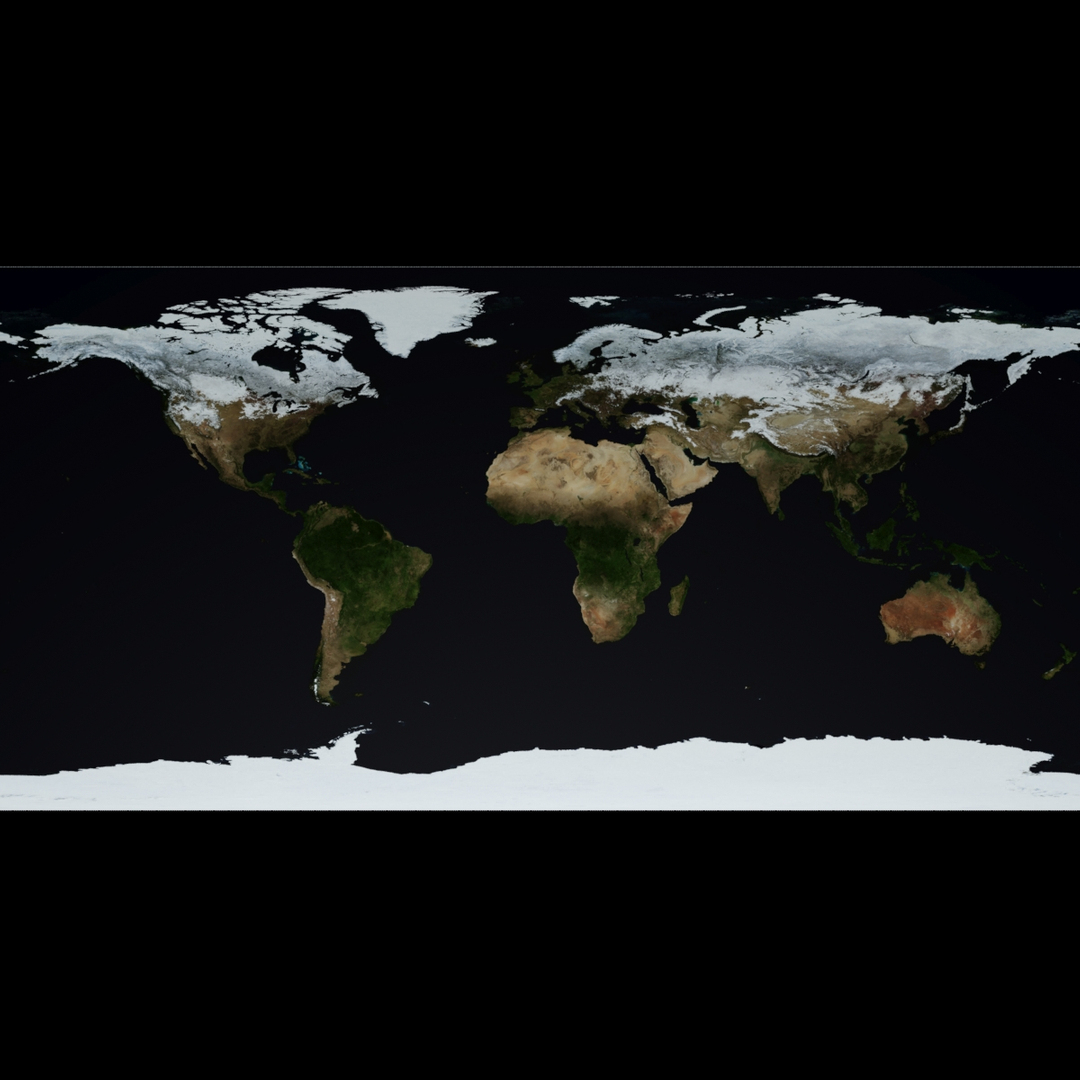 3d Earth Season Planet