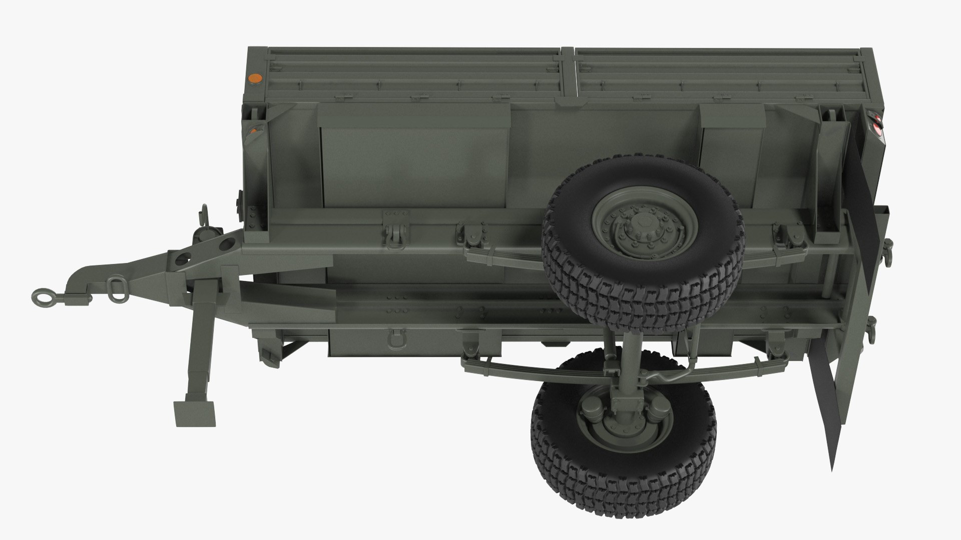 Military Cargo Trailer model - TurboSquid 1766211