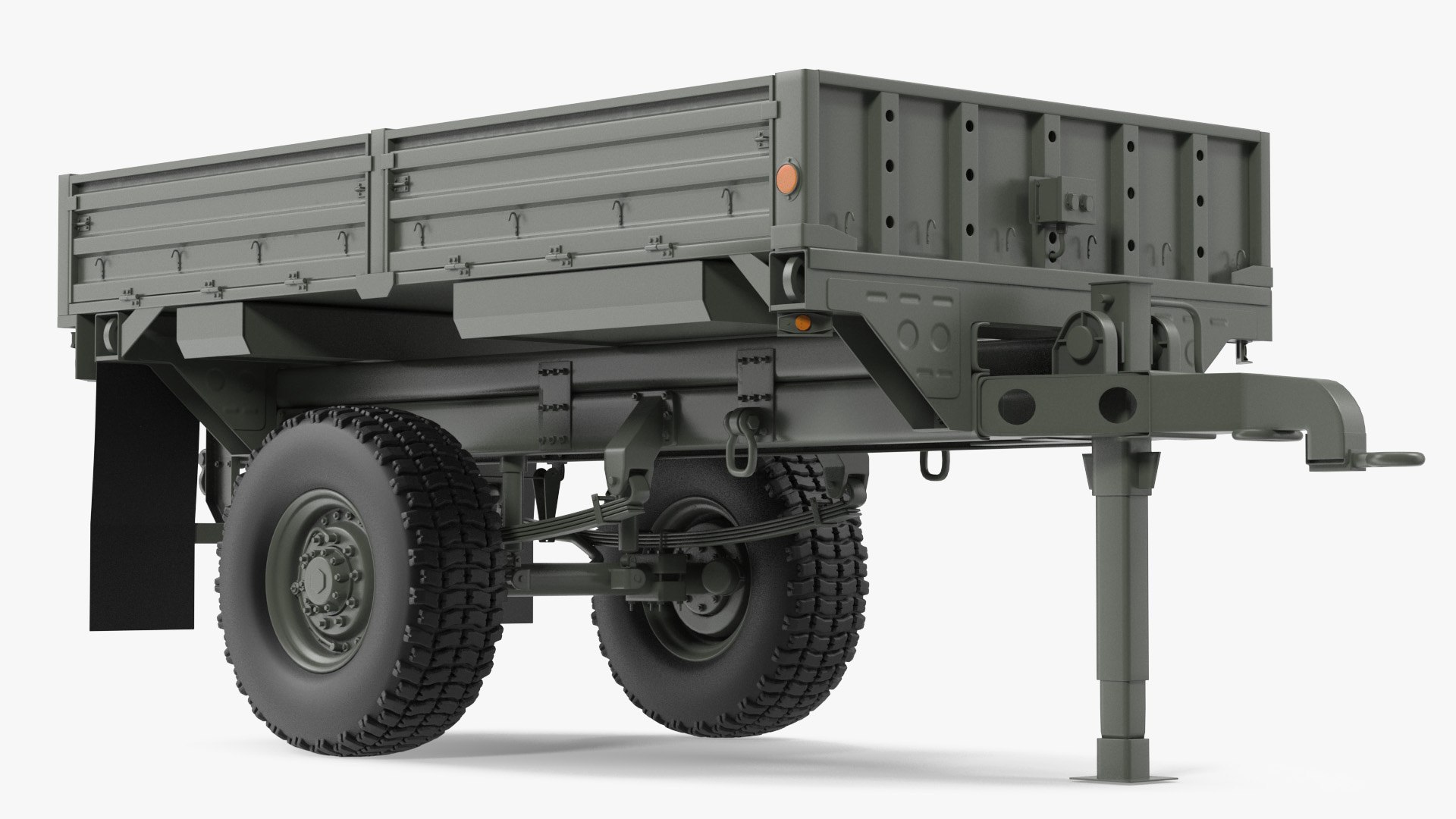 Military Cargo Trailer model - TurboSquid 1766211