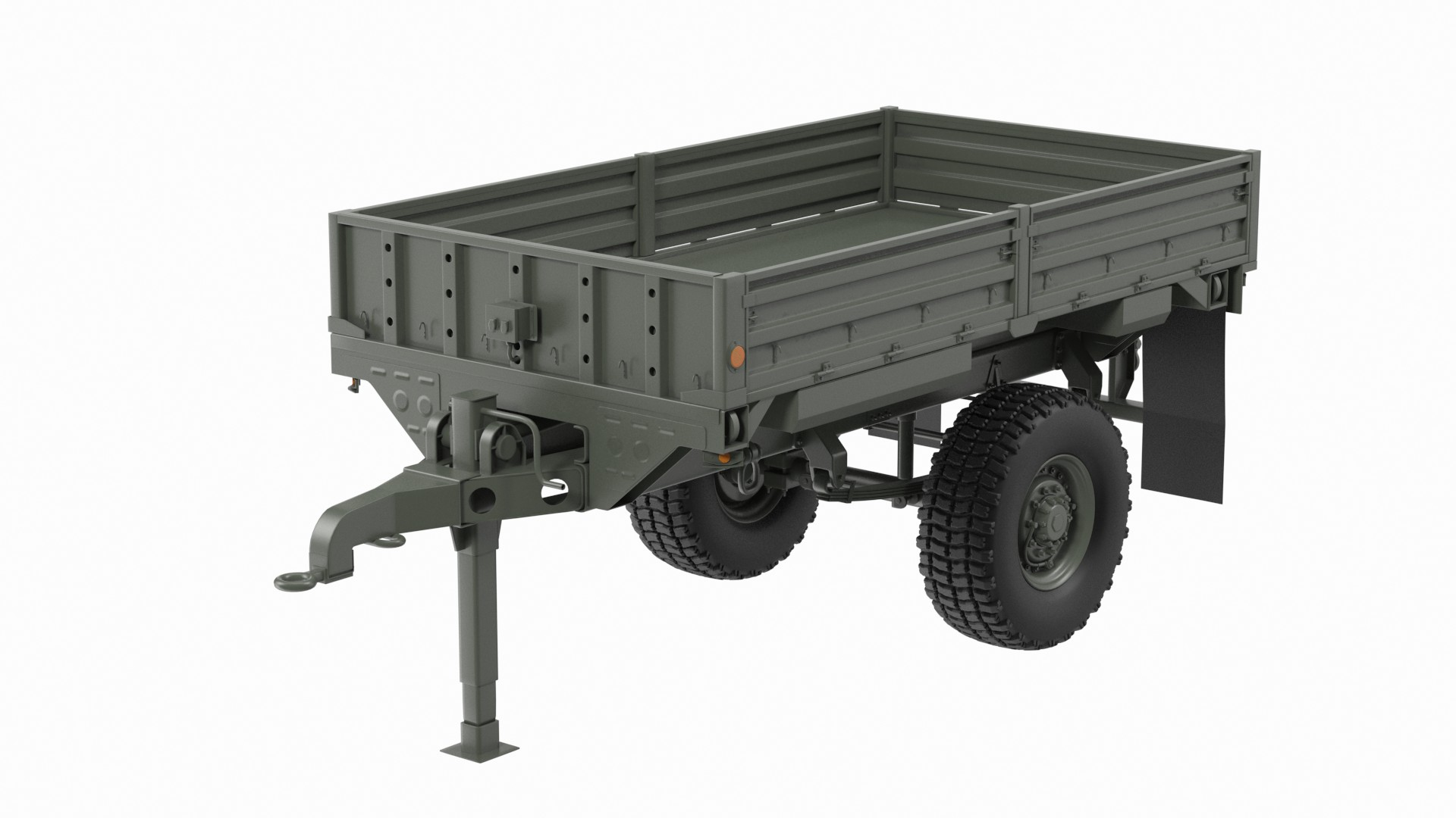 Military Cargo Trailer model - TurboSquid 1766211