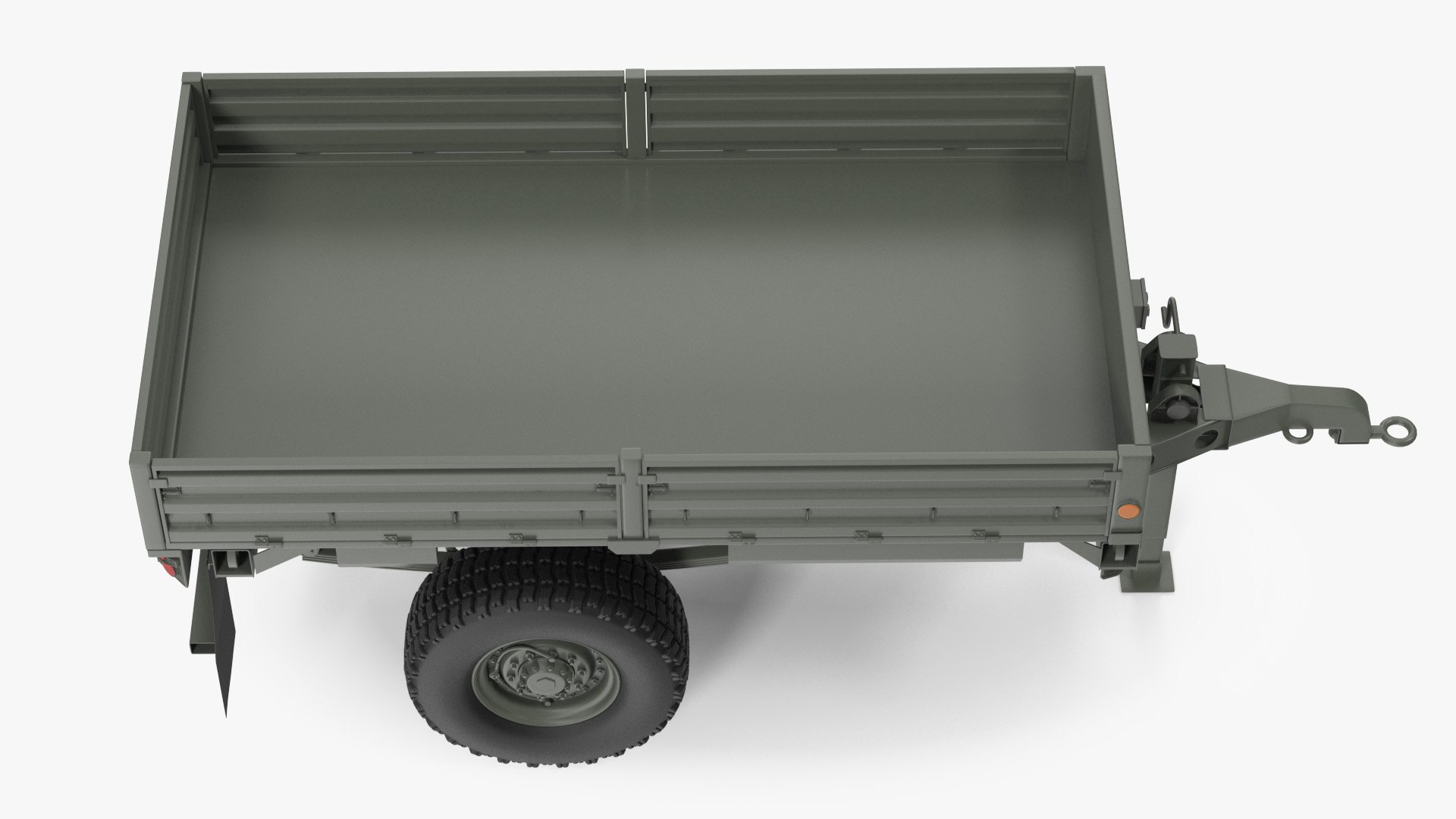 Military Cargo Trailer model - TurboSquid 1766211