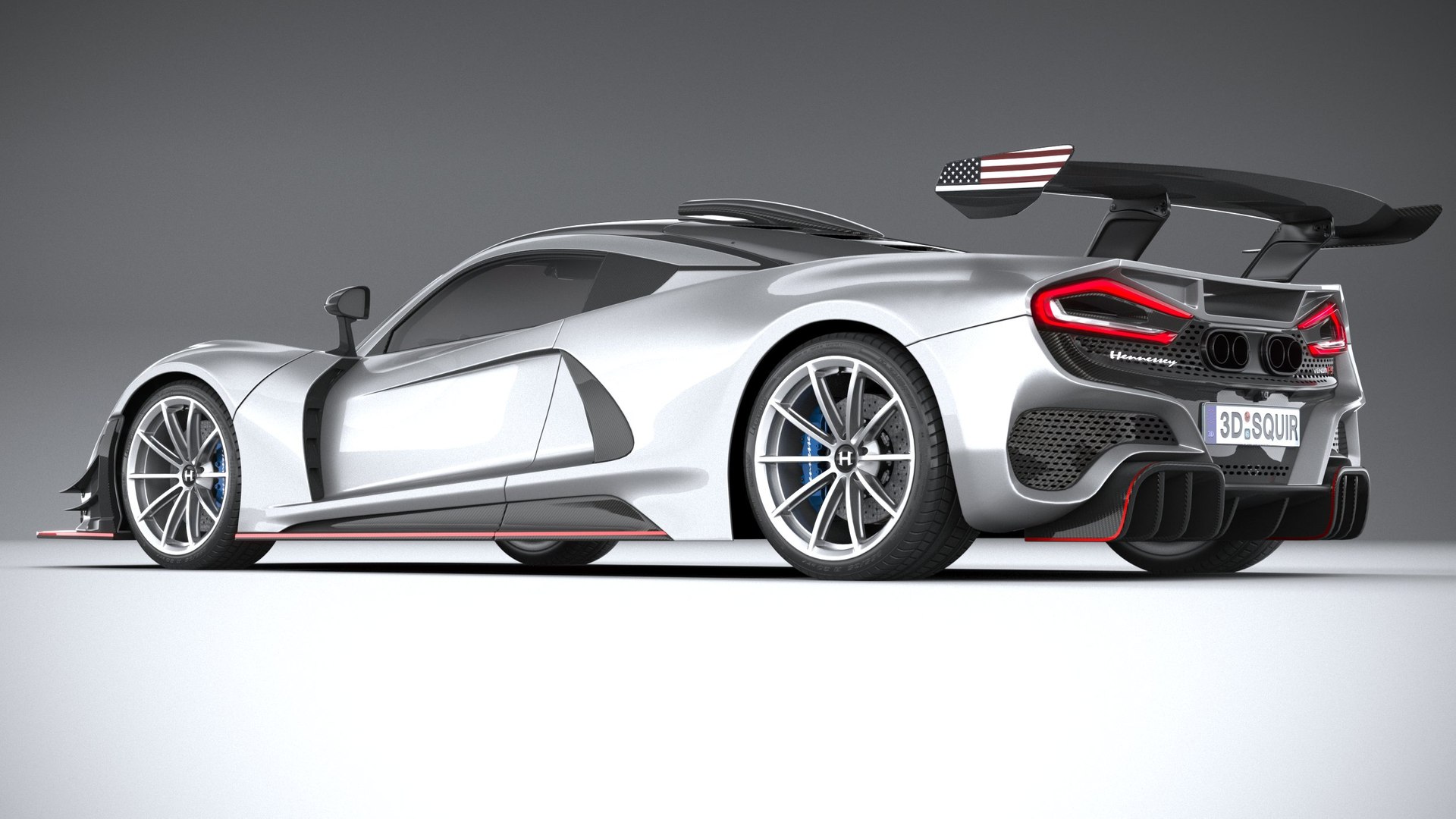 3D Hennessey Venom F5 Revolution Coupe 2023 - TurboSquid 2181403