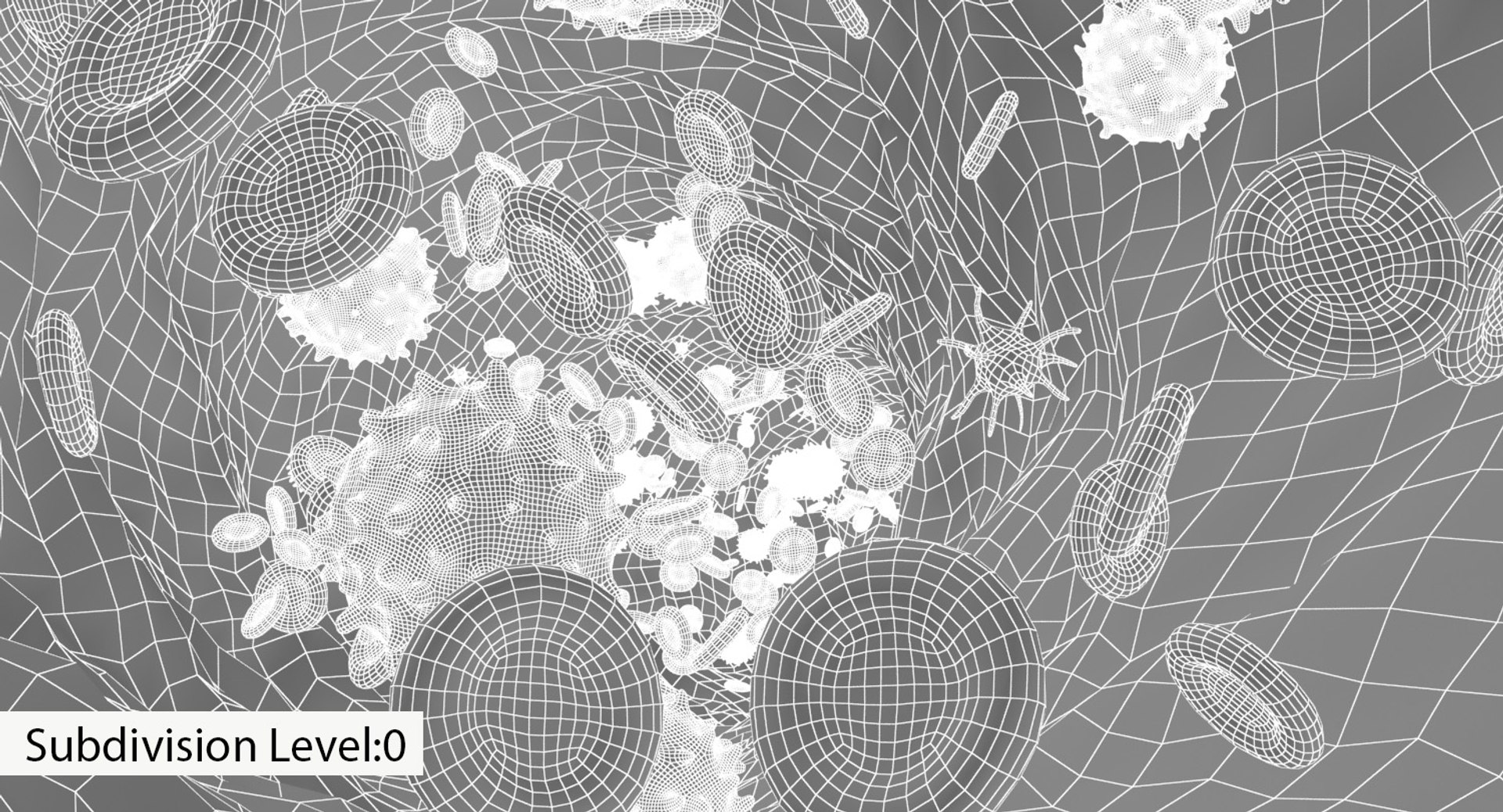 3D Bloodstream Blood Stream - TurboSquid 1319133