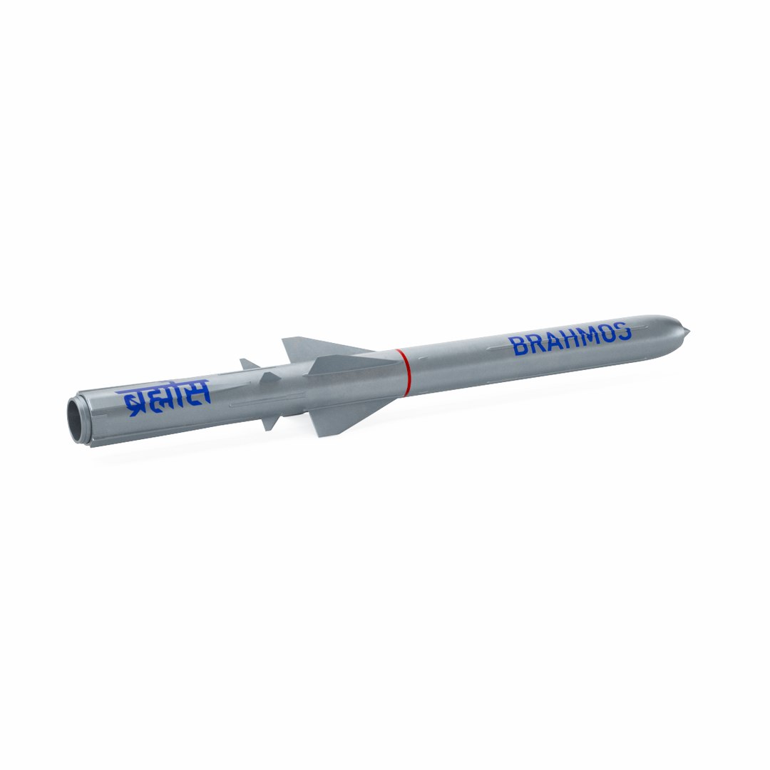 BrahMos Cruise Missile 3D Model - TurboSquid 2309038