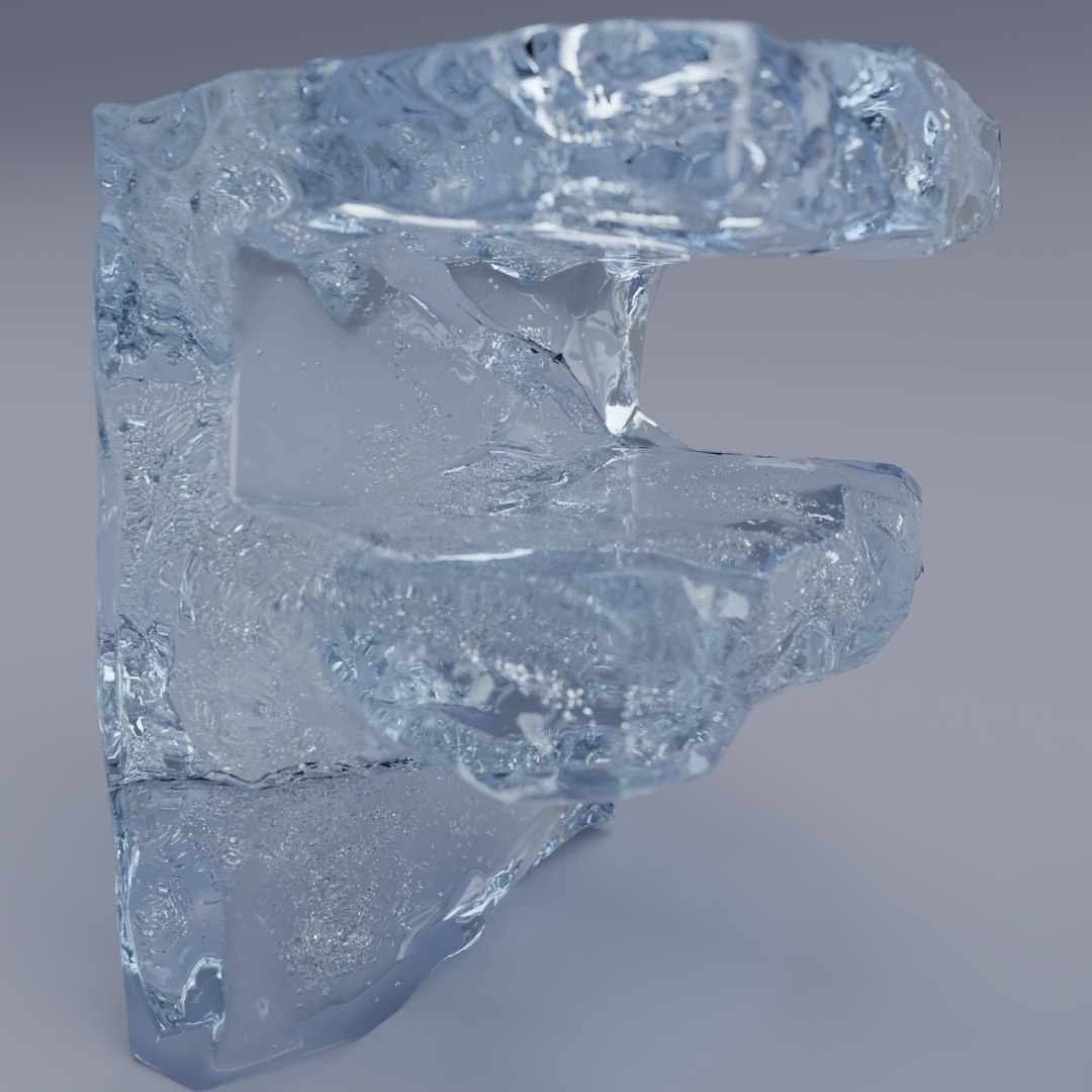 Letter F 3D Model - TurboSquid 1341416