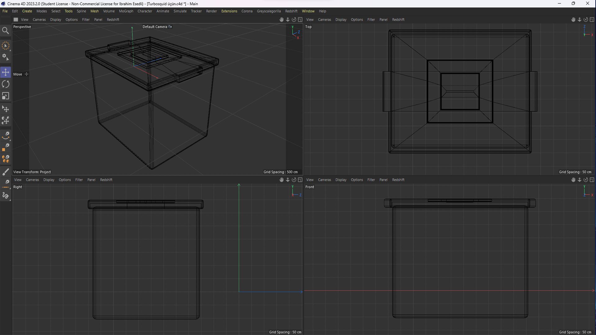 Ballot Box With Scene 3D Model - TurboSquid 2072611