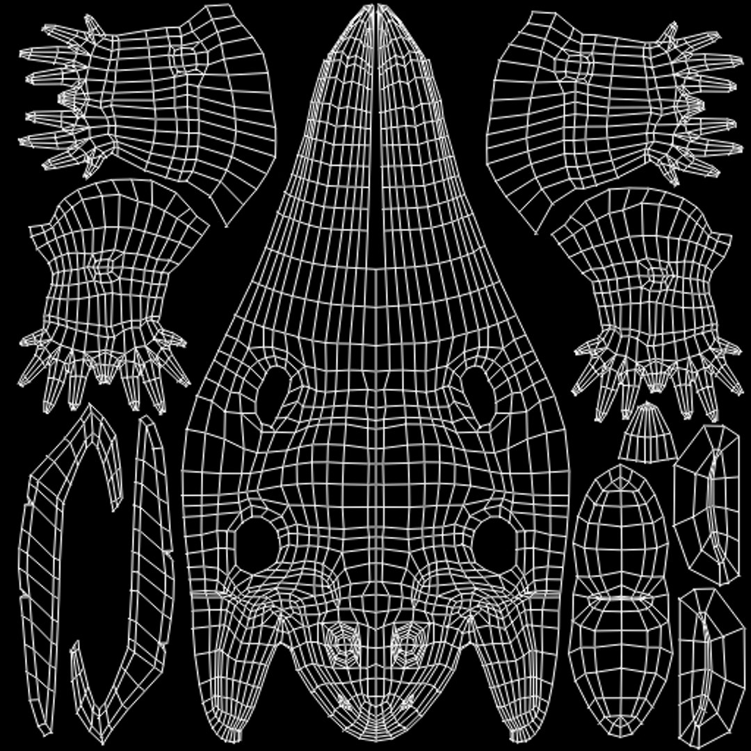 3d Ichthyostega Devon Model