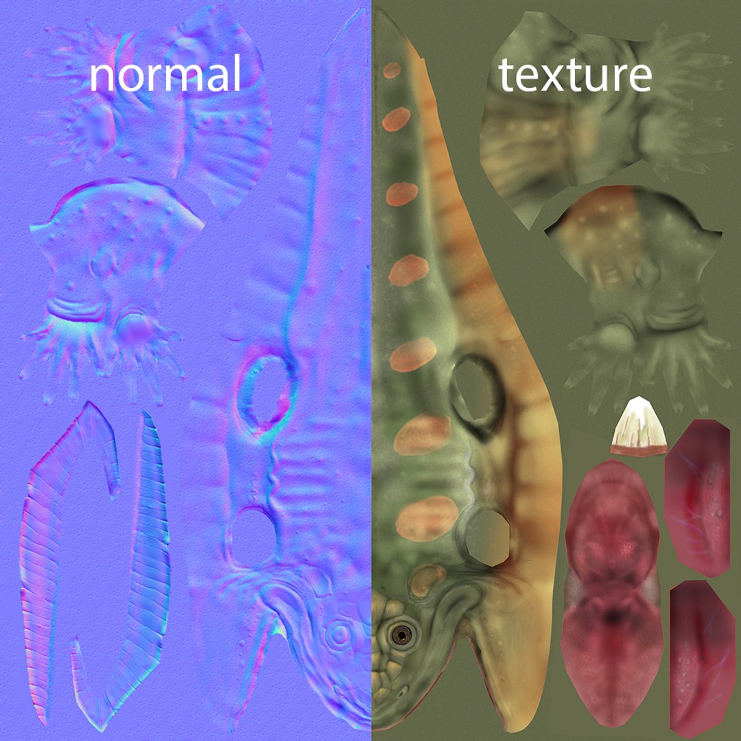 3d Ichthyostega Devon Model