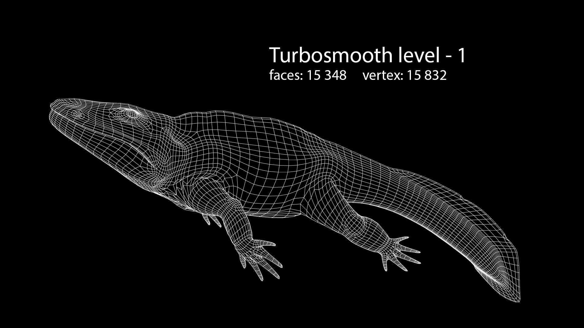 3d Ichthyostega Devon Model