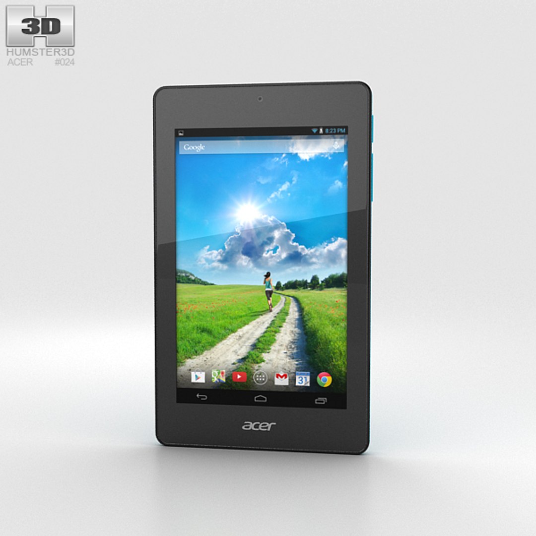 Acer 7 iconia 3D model - TurboSquid 1261118