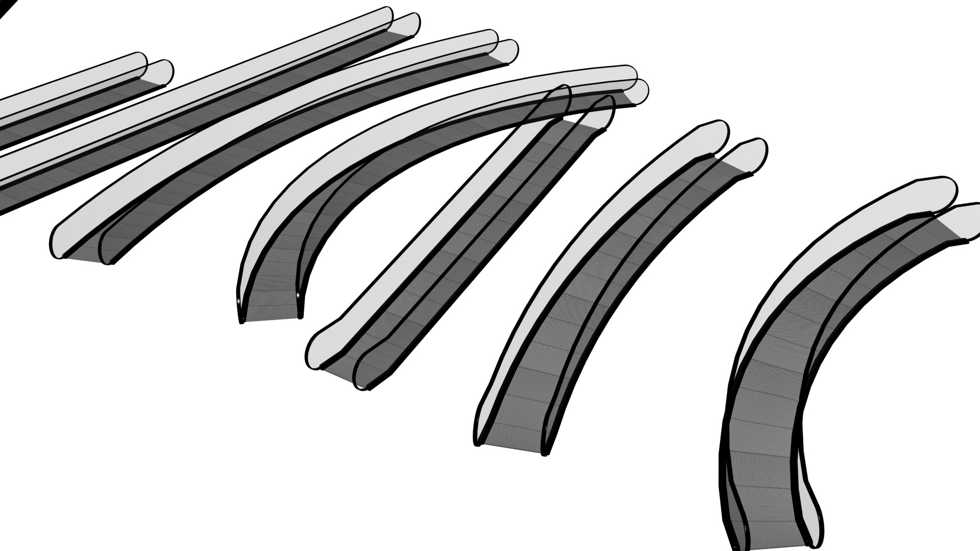 Travelator Escalator 3D - TurboSquid 1678718