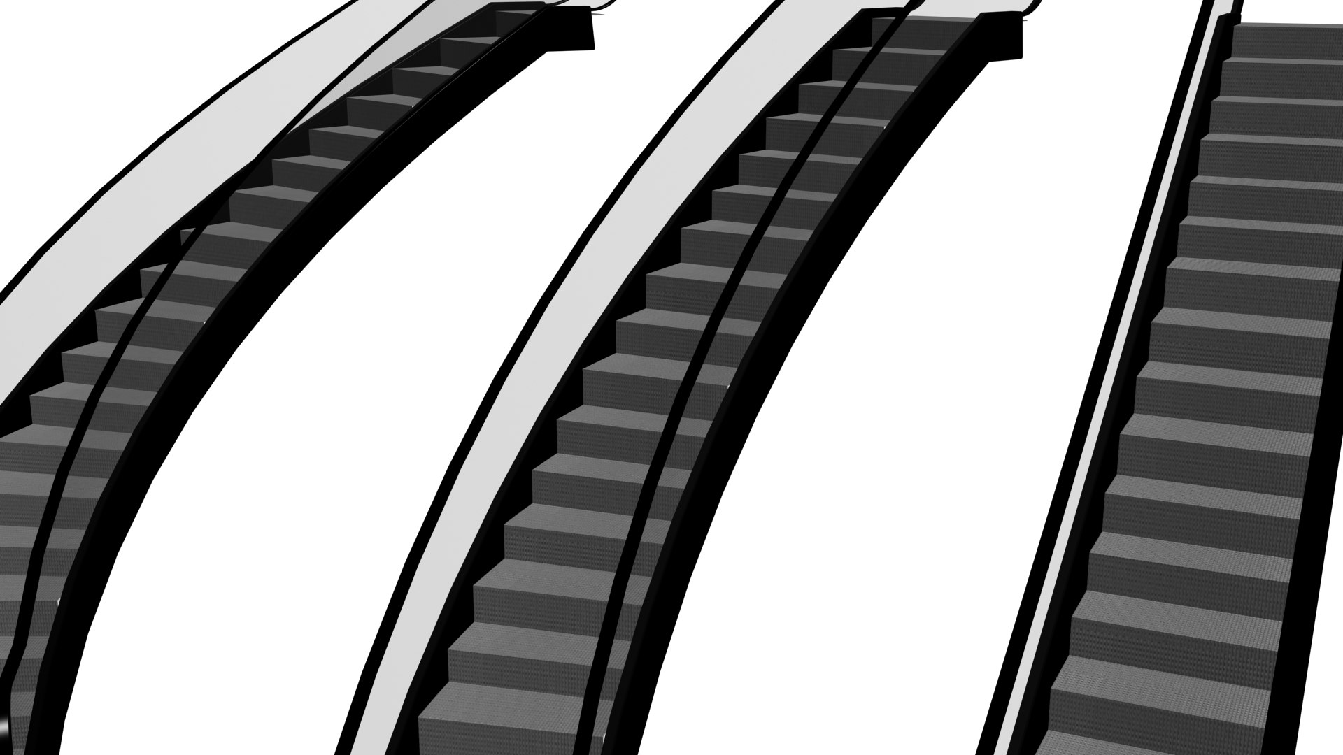 Travelator Escalator 3D - TurboSquid 1678718