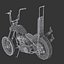 Easy Rider Motorcycle 3d Model