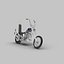 Easy Rider Motorcycle 3d Model