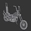 Easy Rider Motorcycle 3d Model