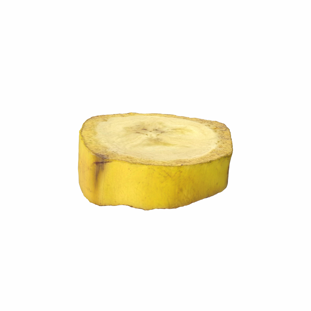 Banana Piece 3D Model - TurboSquid 2391040