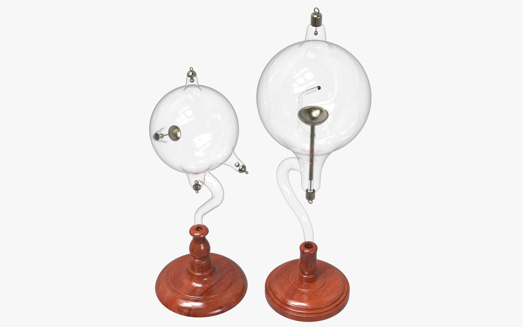 3D Two Gas Discharge Tubes Model - TurboSquid 2131773