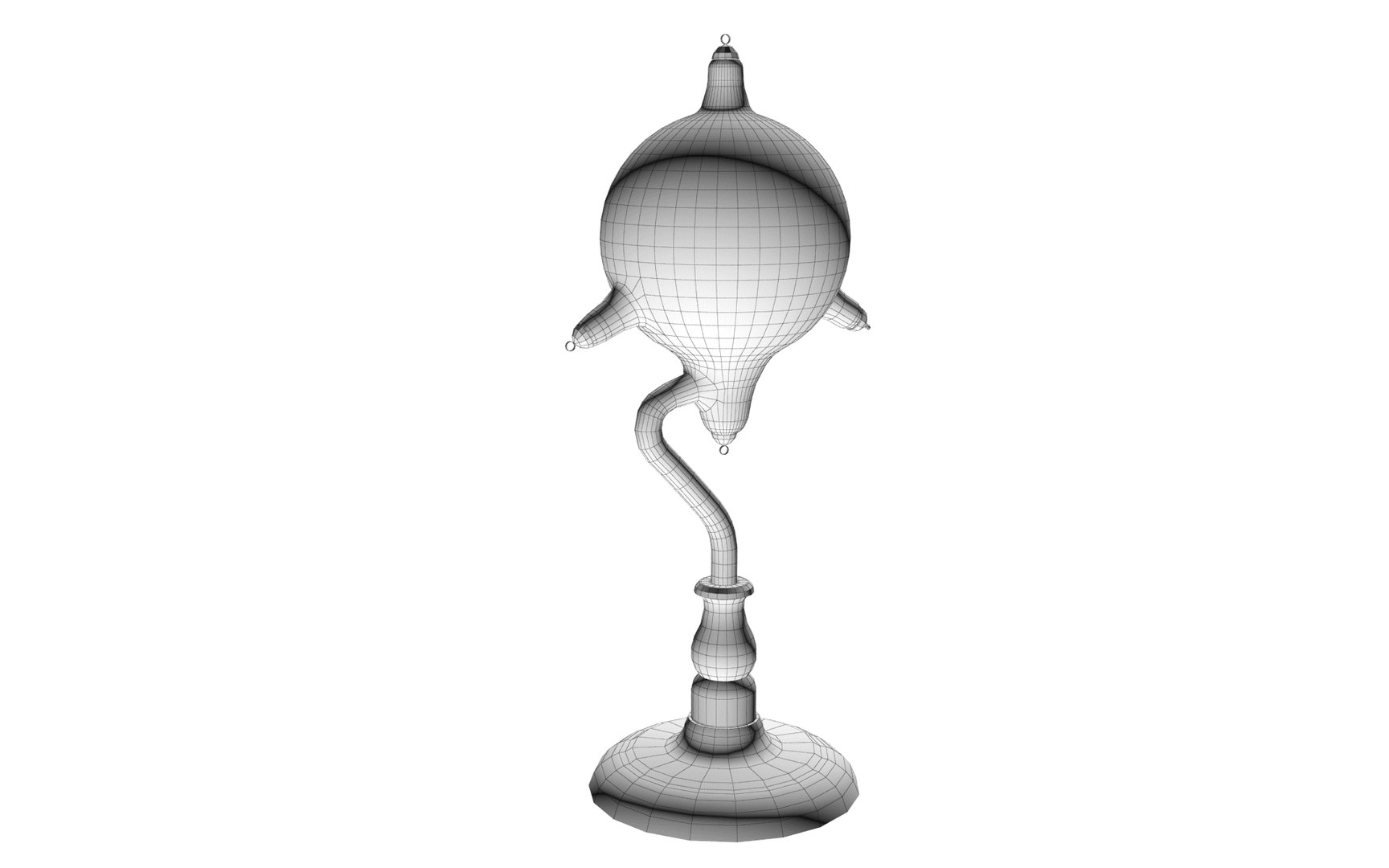 3D Two Gas Discharge Tubes Model - TurboSquid 2131773