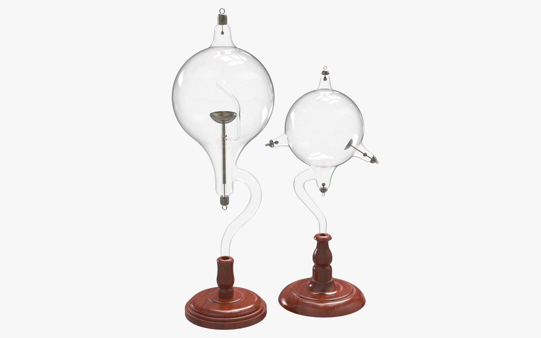 3D Two Gas Discharge Tubes Model - TurboSquid 2131773