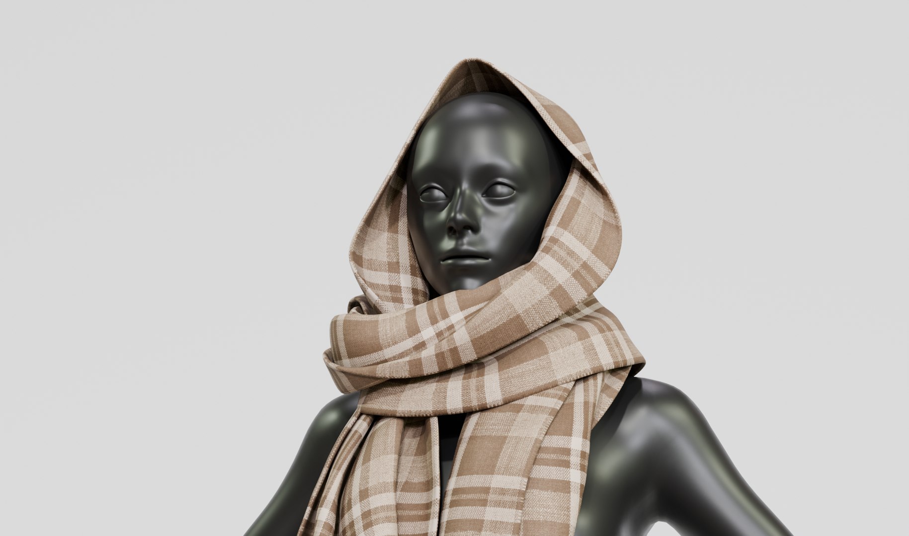 Scarf Wrap 3D Model - TurboSquid 2297309