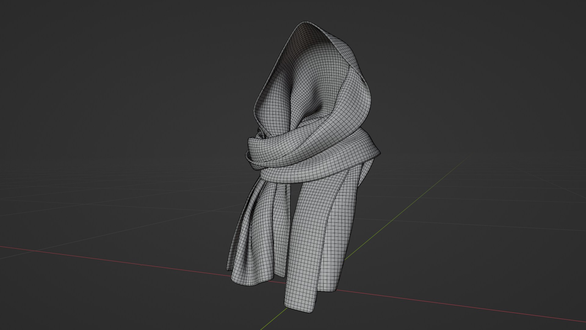 Scarf Wrap 3D Model - TurboSquid 2297309