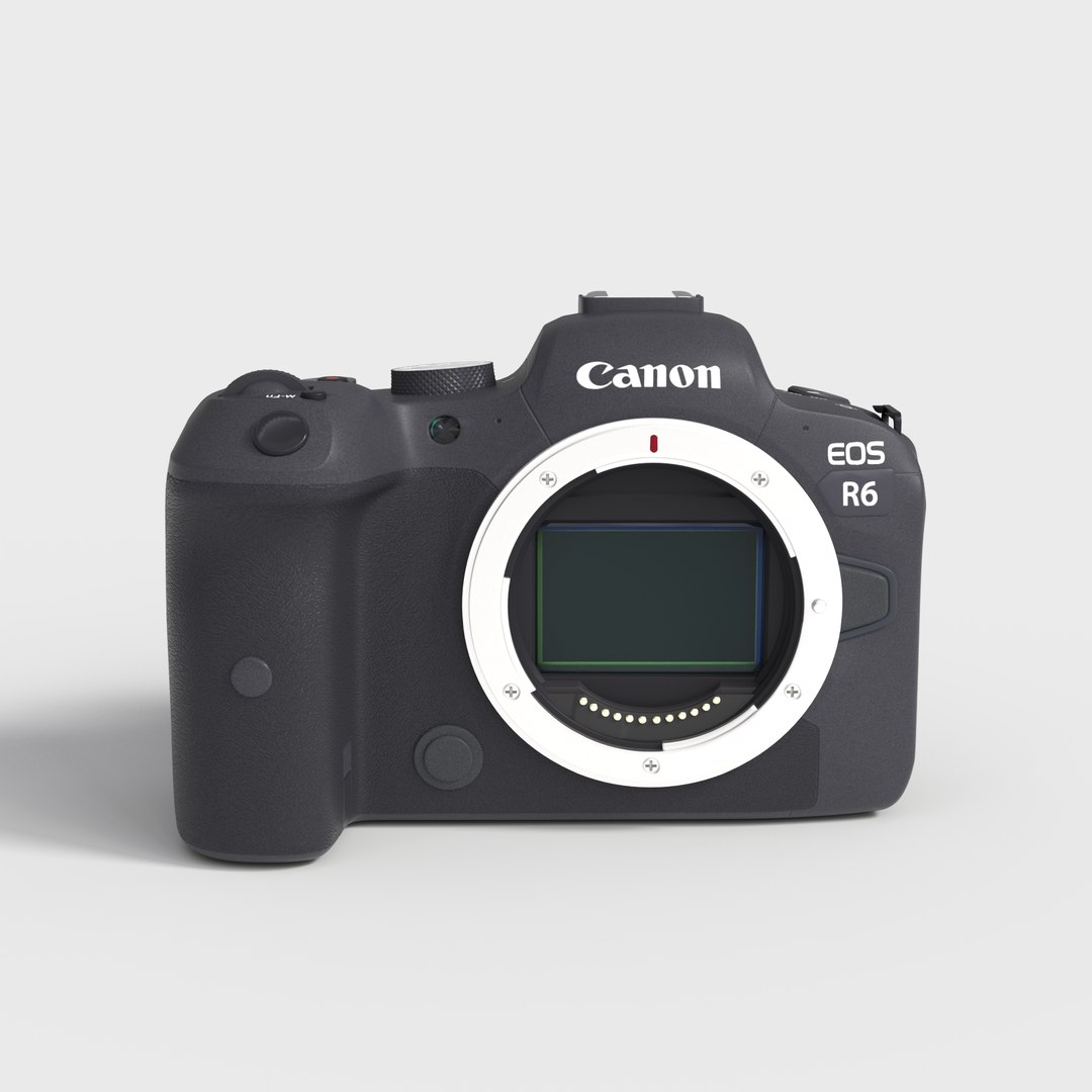 CANNON EOS R6 Model - TurboSquid 2298543
