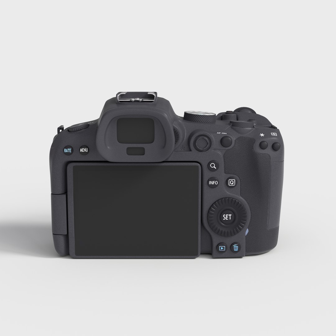 CANNON EOS R6 Model - TurboSquid 2298543