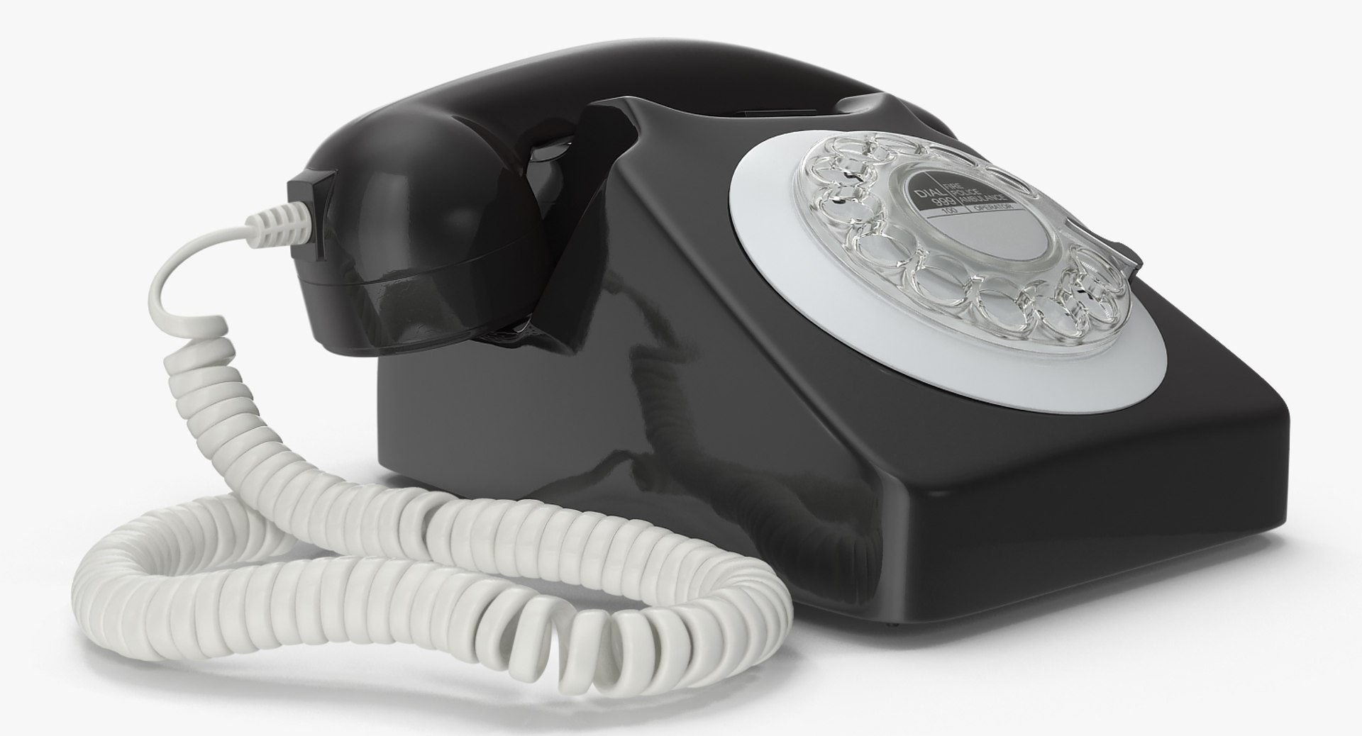 Classic Style Rotary Dial Model - TurboSquid 1391983