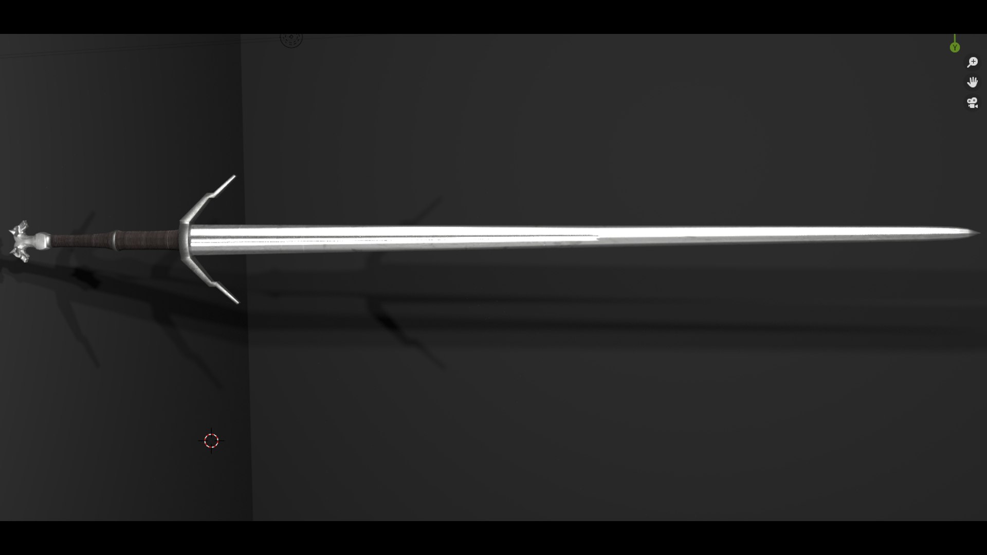 3D Model Silver Sword - TurboSquid 1694425
