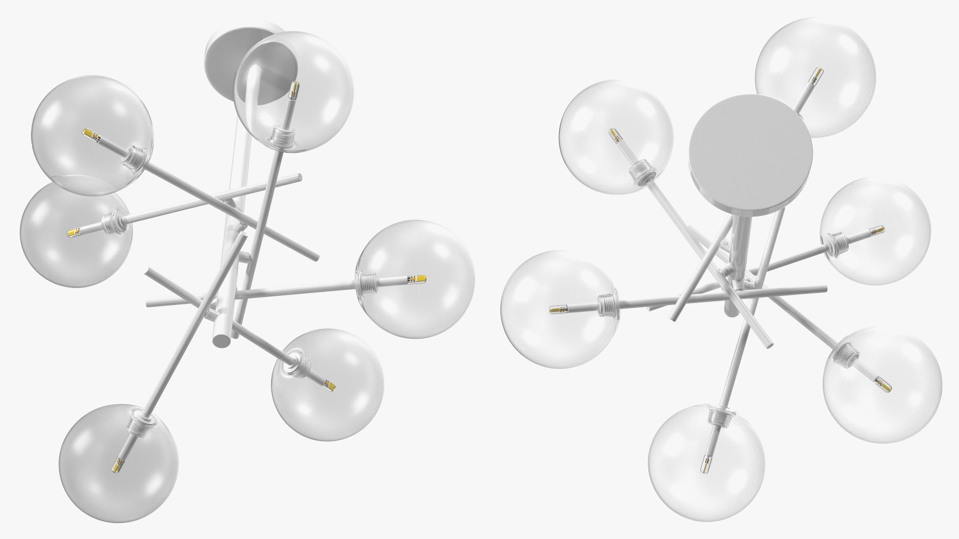 3D Kitchen Pendant Light White model - TurboSquid 2018112