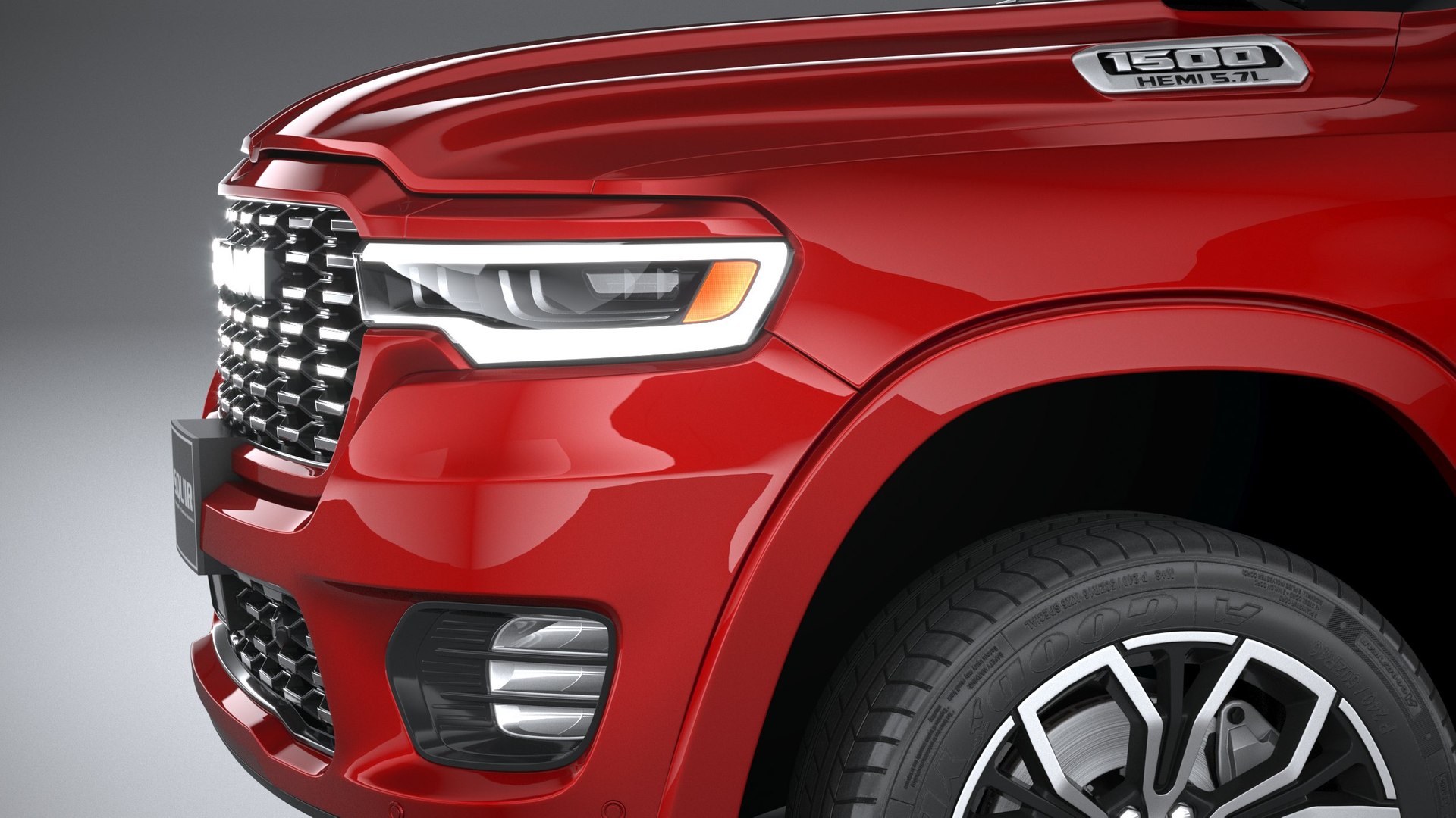3D Ram 1500 Tungsten 2025 Model - TurboSquid 2217619
