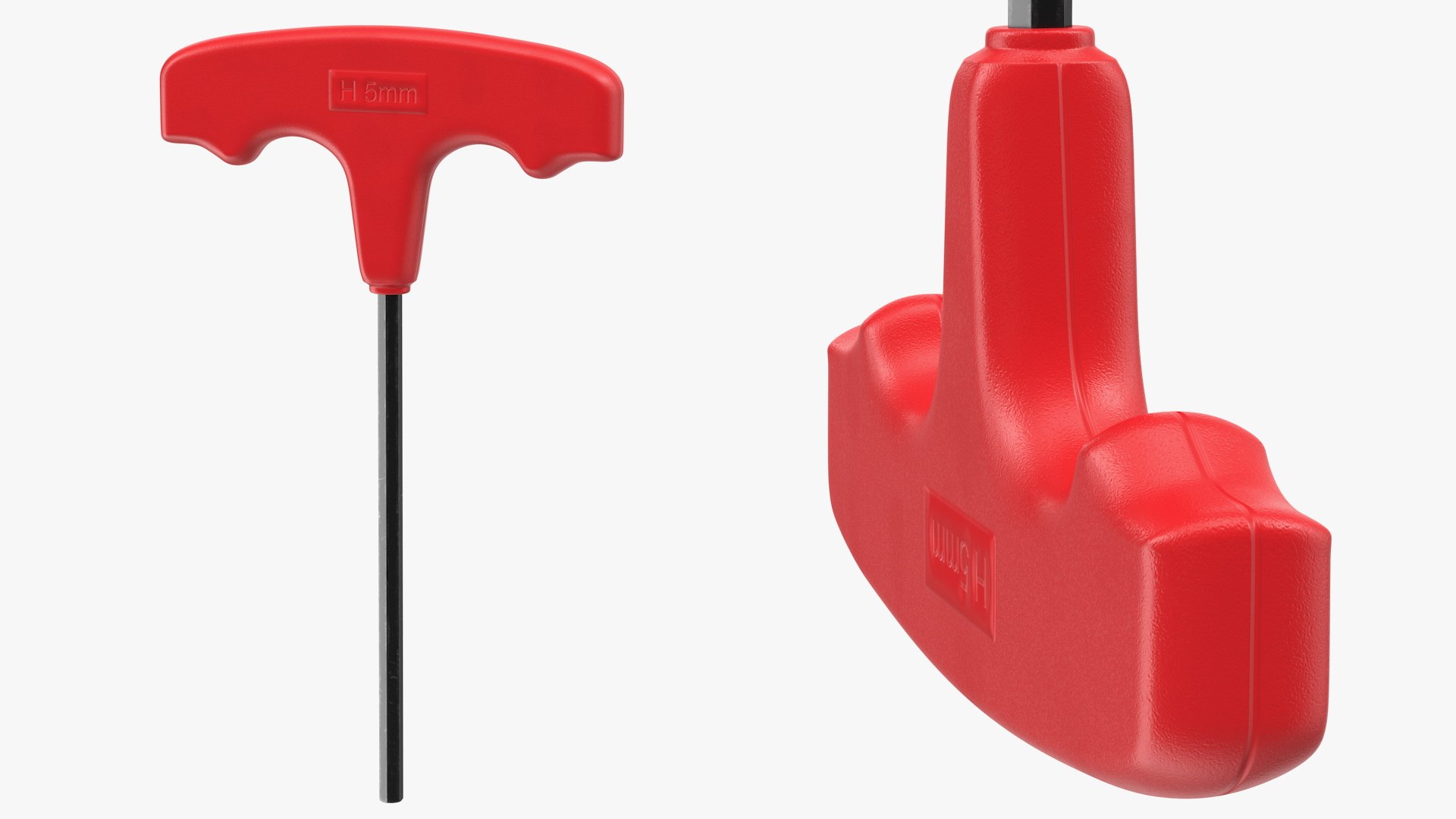 Hex 5mm T Handle 3D - TurboSquid 1609939