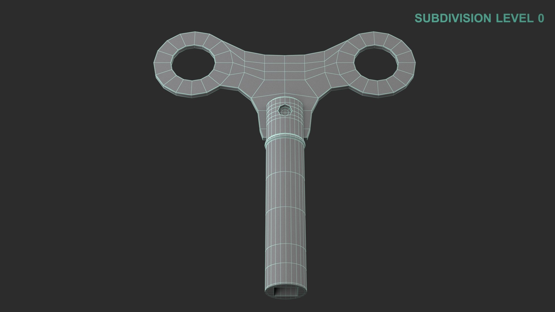 Wind Up Key Model - TurboSquid 1971707