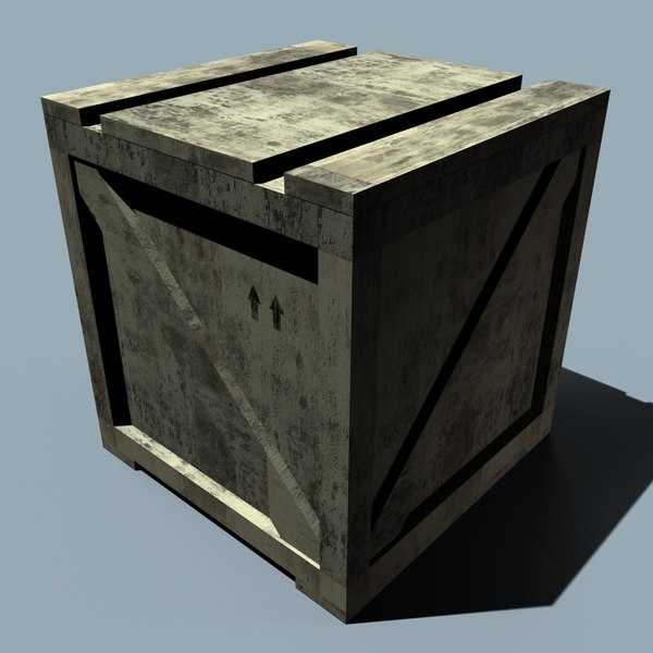 Free 3D Crate Models | TurboSquid
