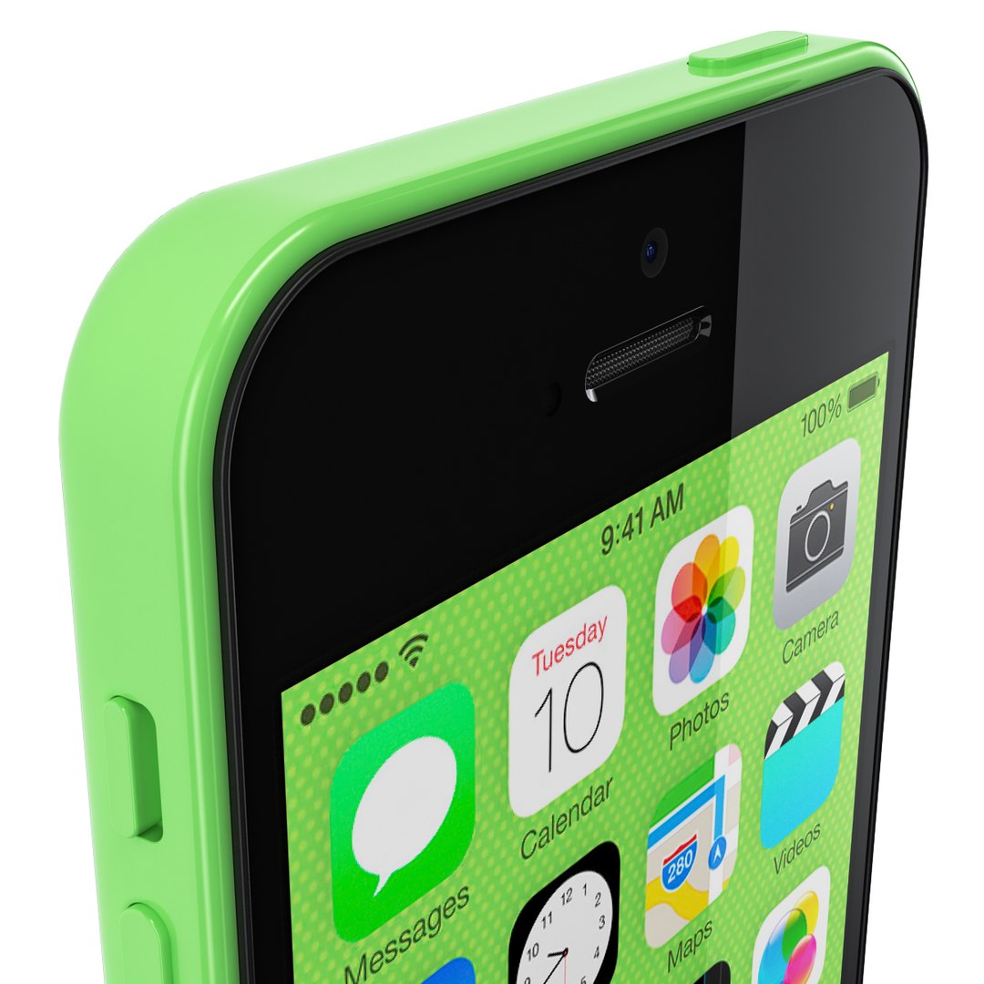 3d model copy iphone 5c colors