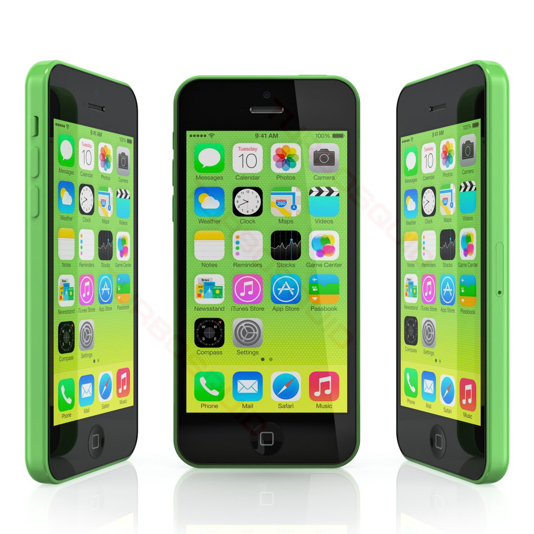 3d model copy iphone 5c colors