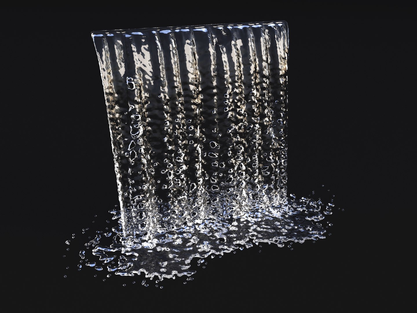 Animated Water Elements 3D Model - TurboSquid 2195688