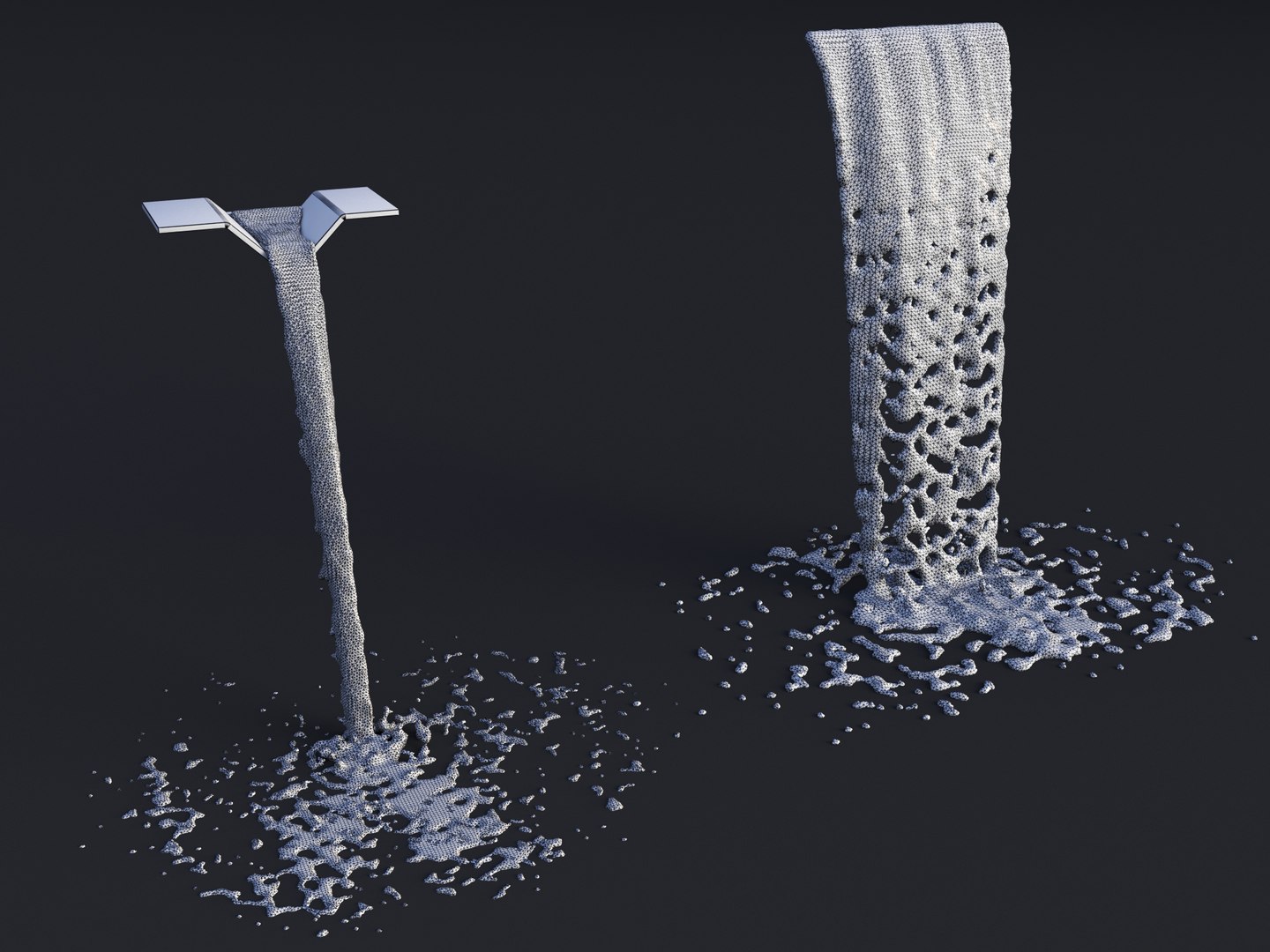 Animated Water Elements 3D Model - TurboSquid 2195688