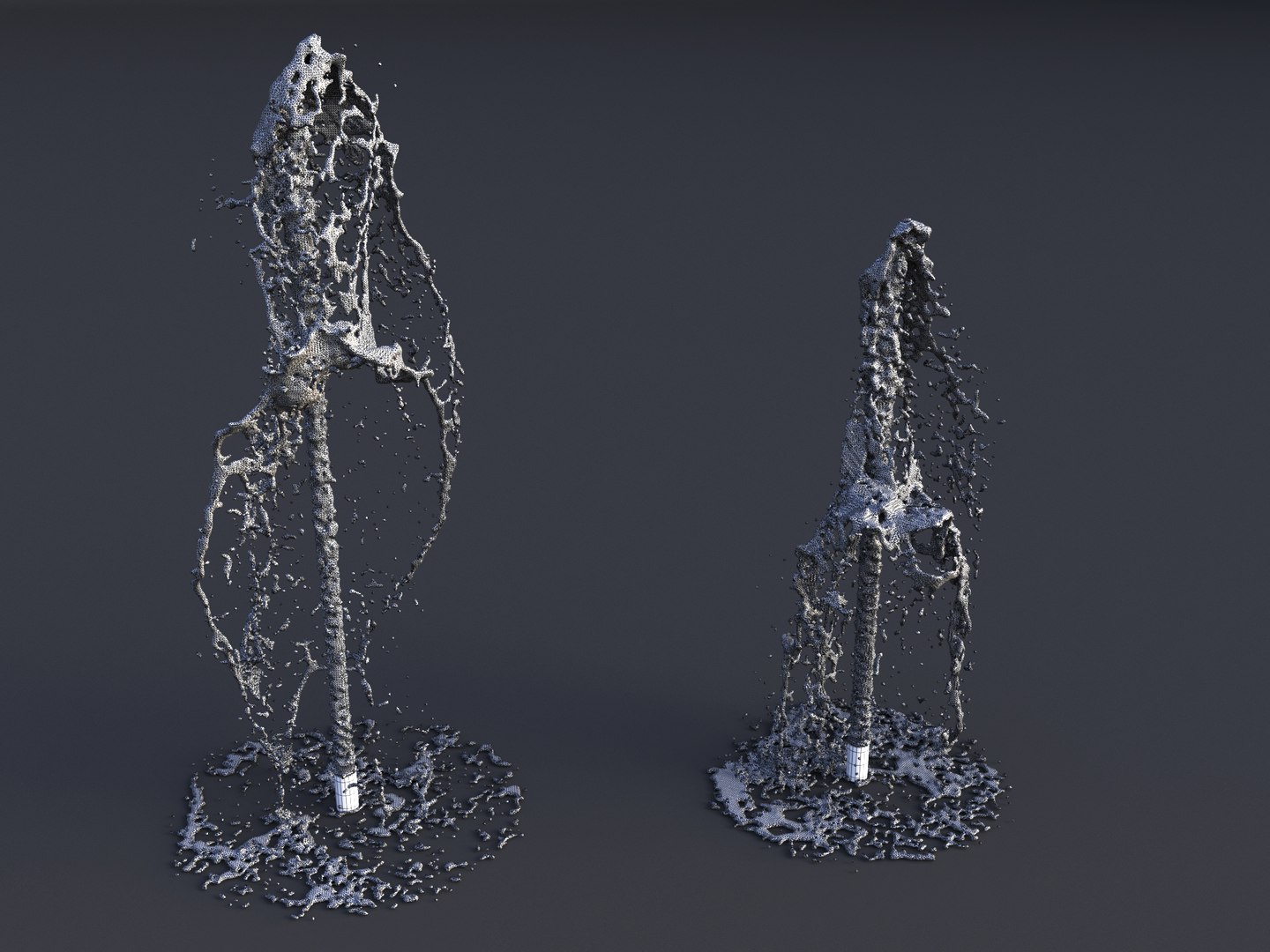 Animated Water Elements 3D Model - TurboSquid 2195688