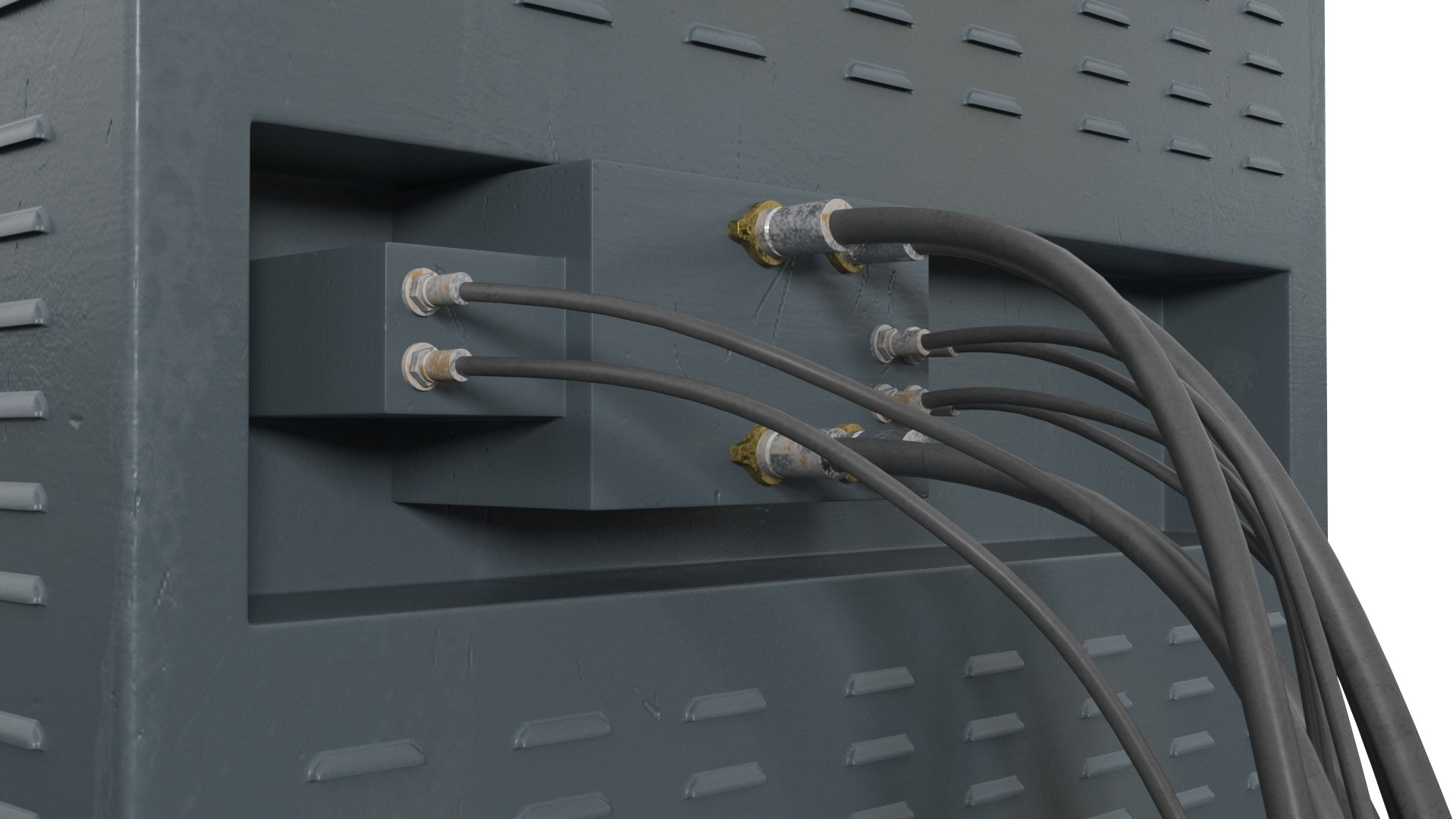 Industrial Power Generator 3D Model - TurboSquid 2268638