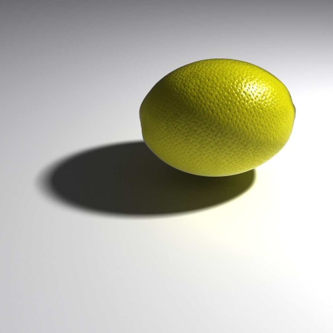 3d Lemon