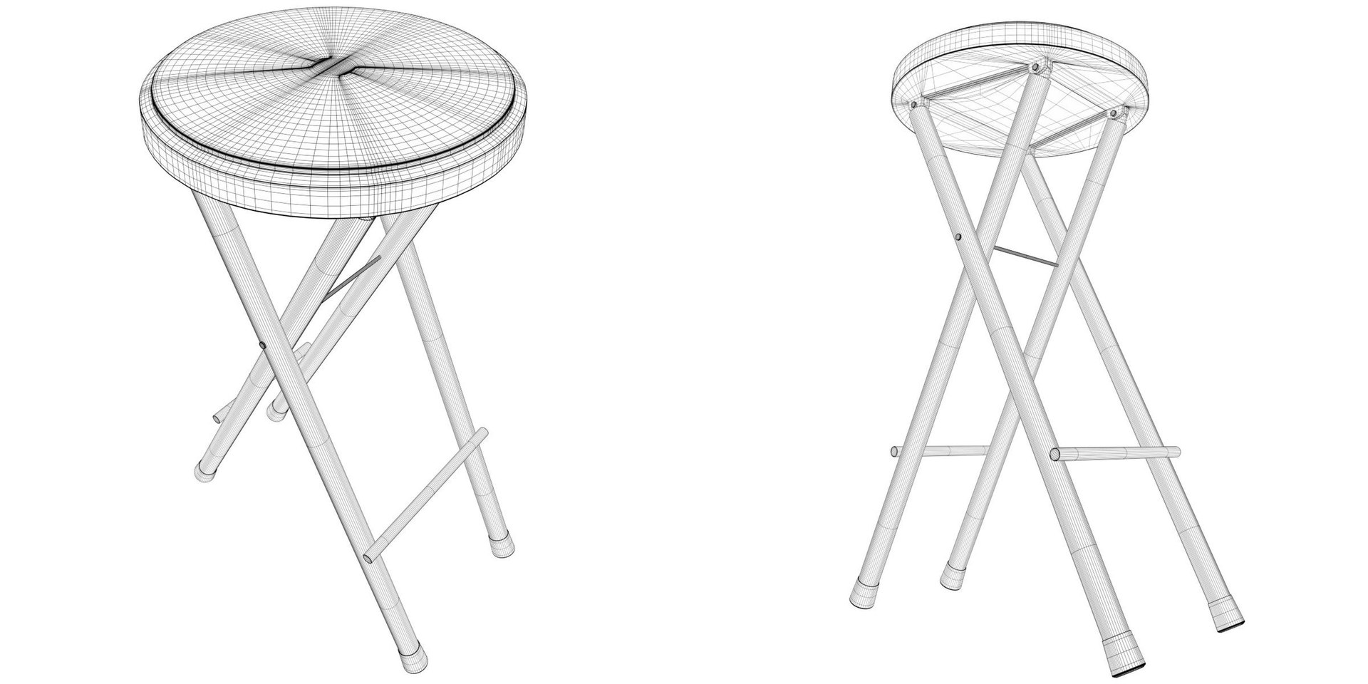 3D folding stool 3 - TurboSquid 1413239