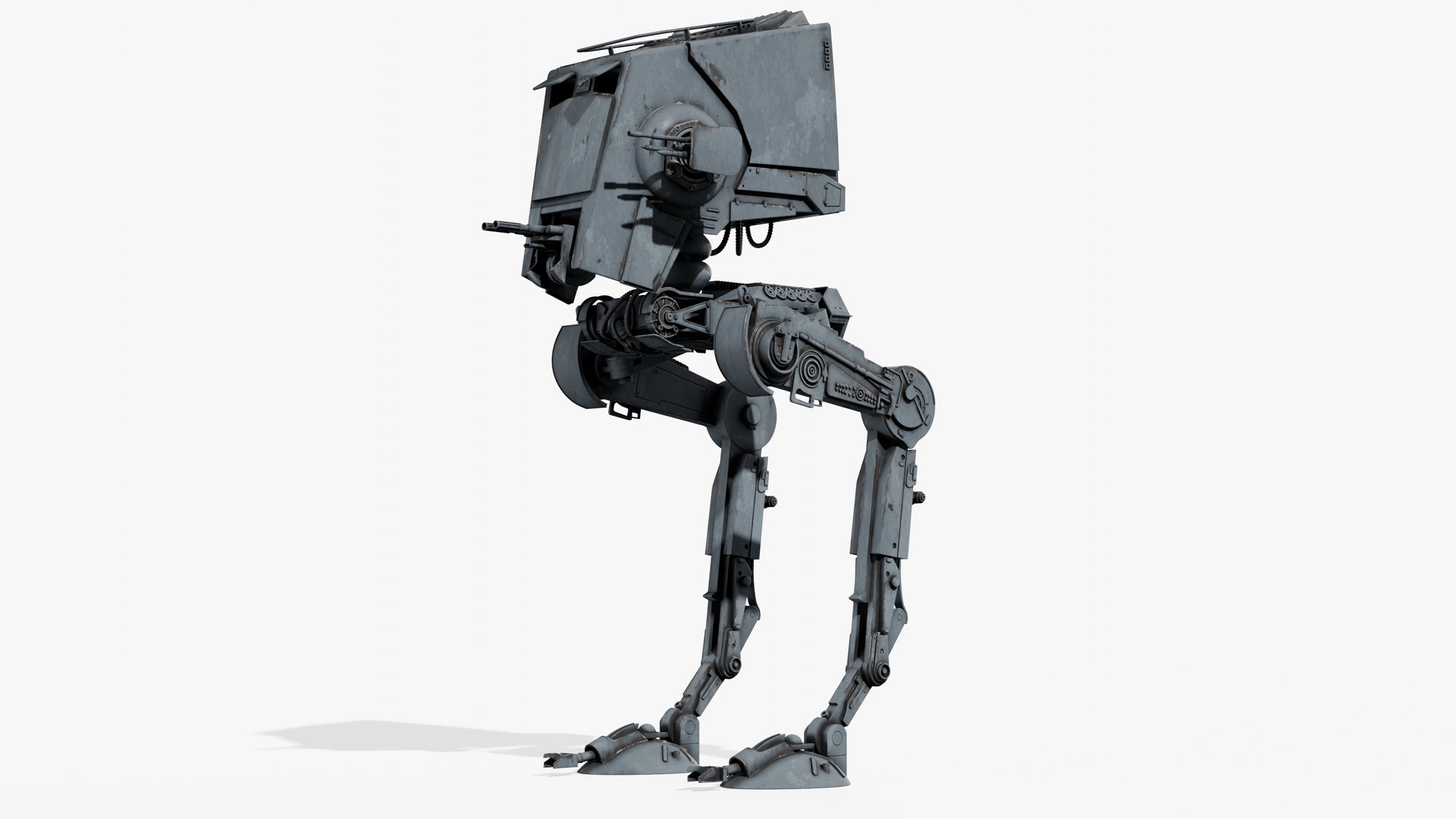High Res Screen Accurate Star Wars AT-ST 3D - TurboSquid 2301653