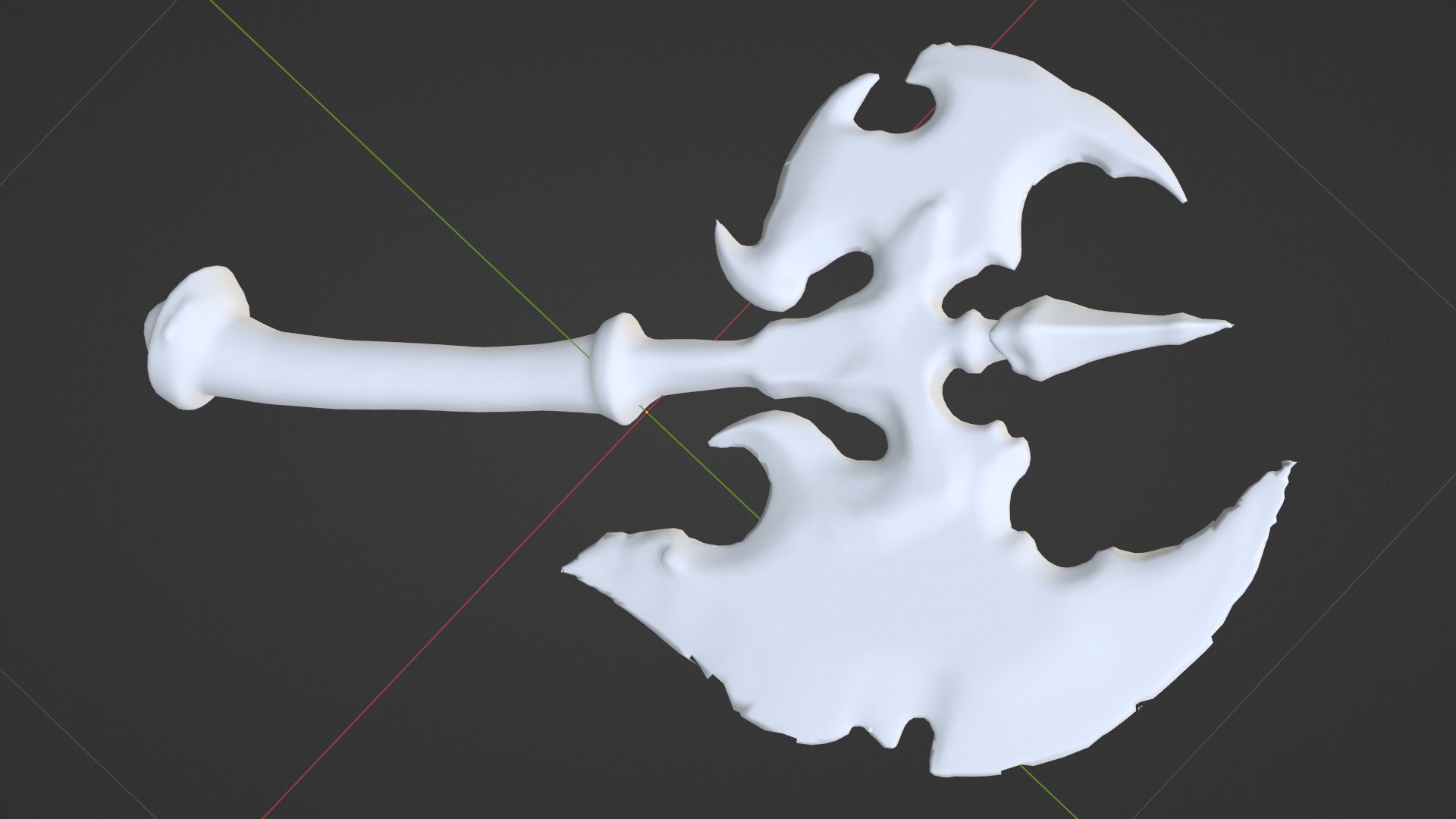 3D Crystal Axe - TurboSquid 2335736